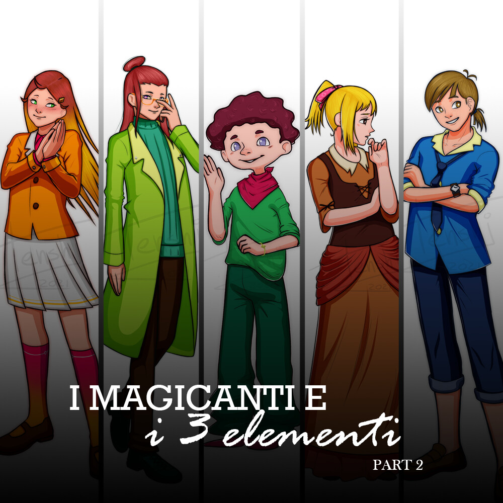 ArtStation - I magicanti e i 3 elementi [part 2]