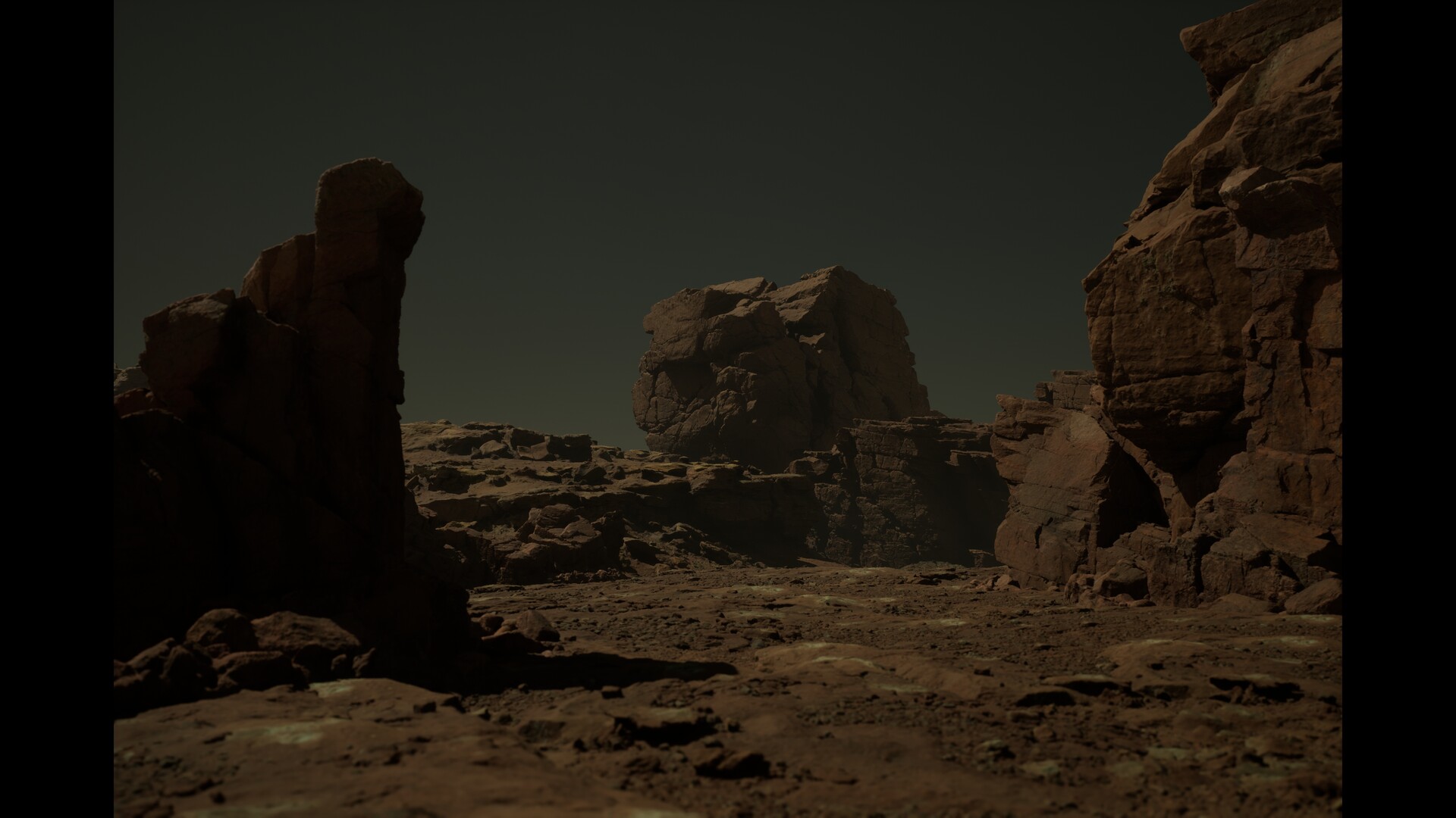 ArtStation - Rocky environment