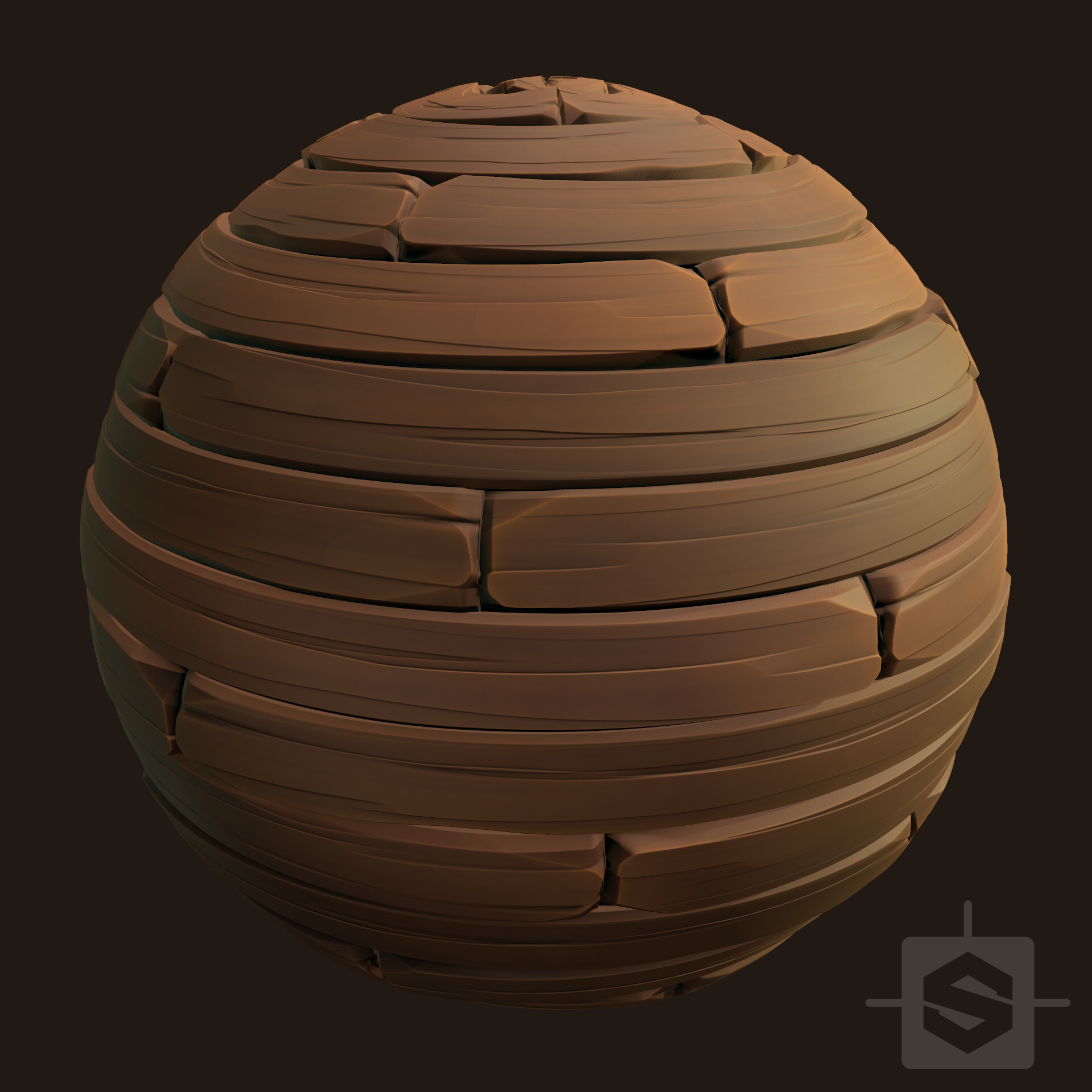 ArtStation - Stylized Wood Planks