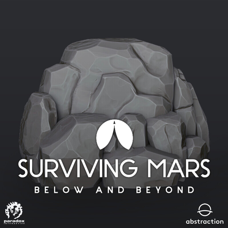ArtStation - Cave-ins Surviving Mars