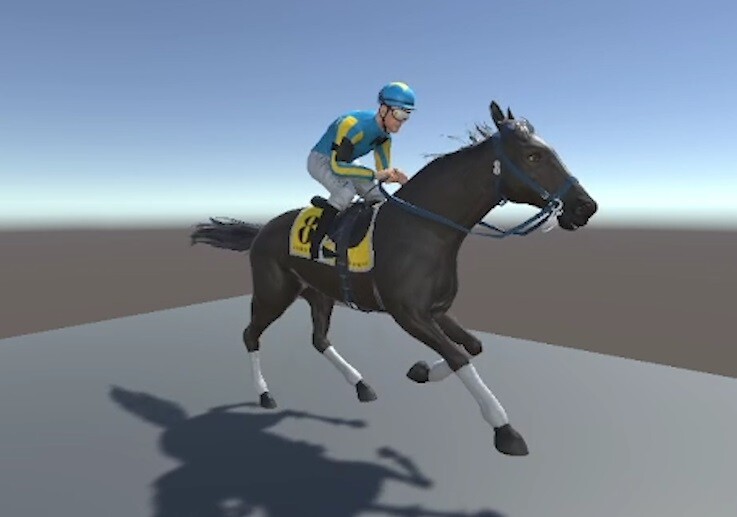 ArtStation - Horse and Rider Rig and Animation