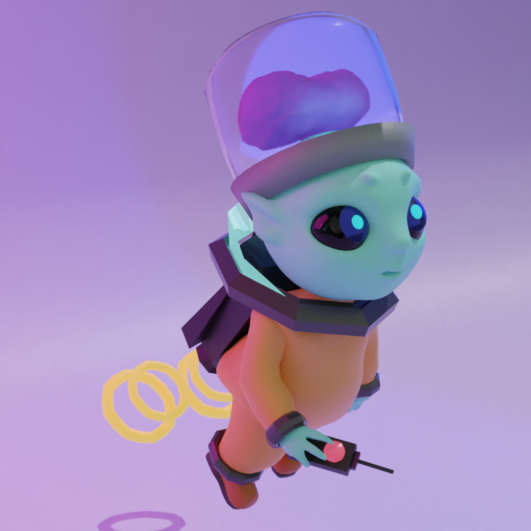 ArtStation - The Cute Alien