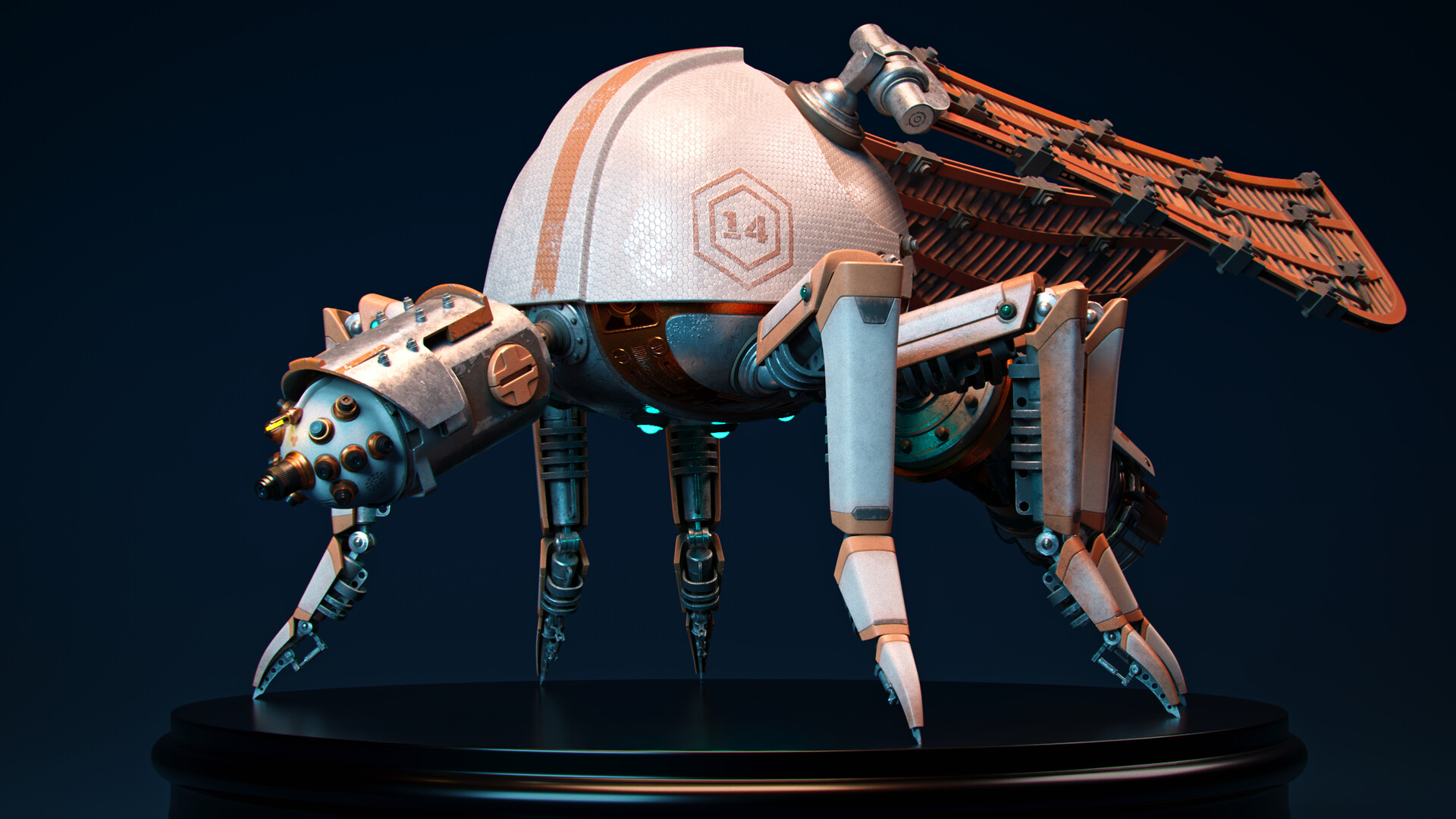 ArtStation - 02. SpyFly Orthographic