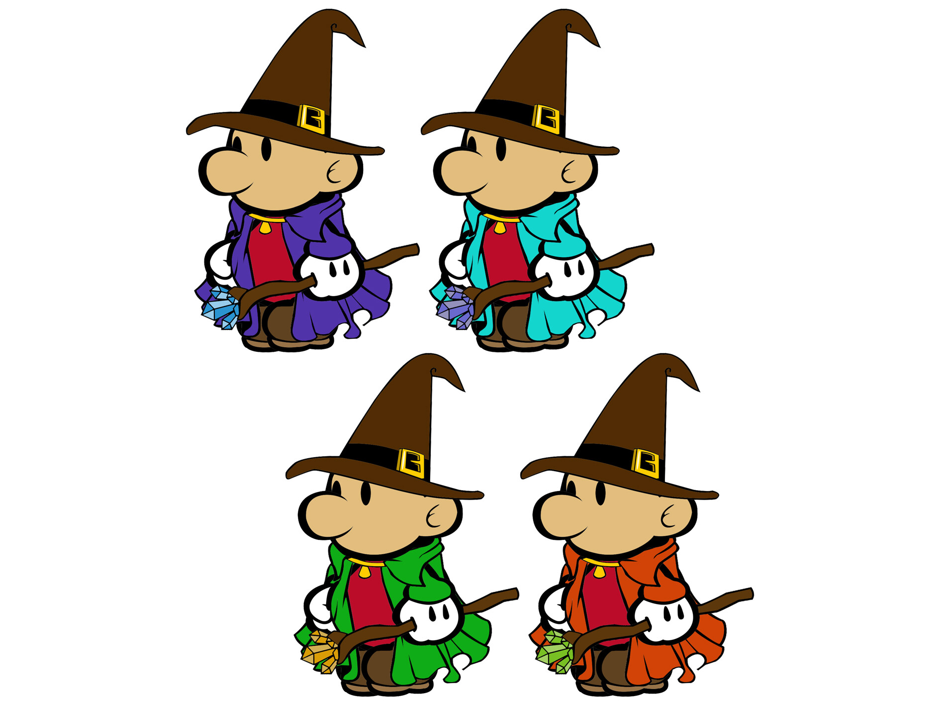 ArtStation - Playable Wizard Characters