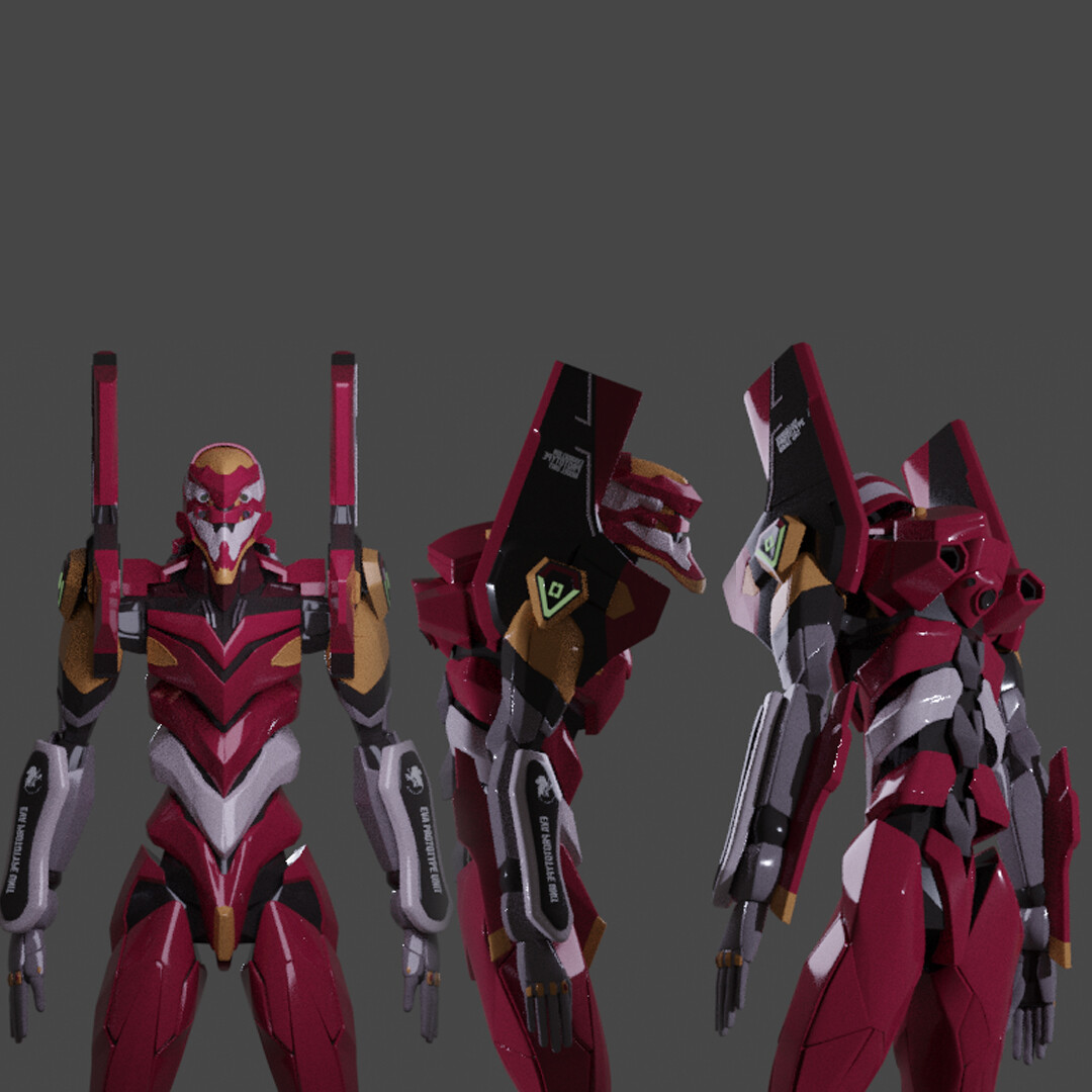 ArtStation - Eva Unit 00 - Evangelion