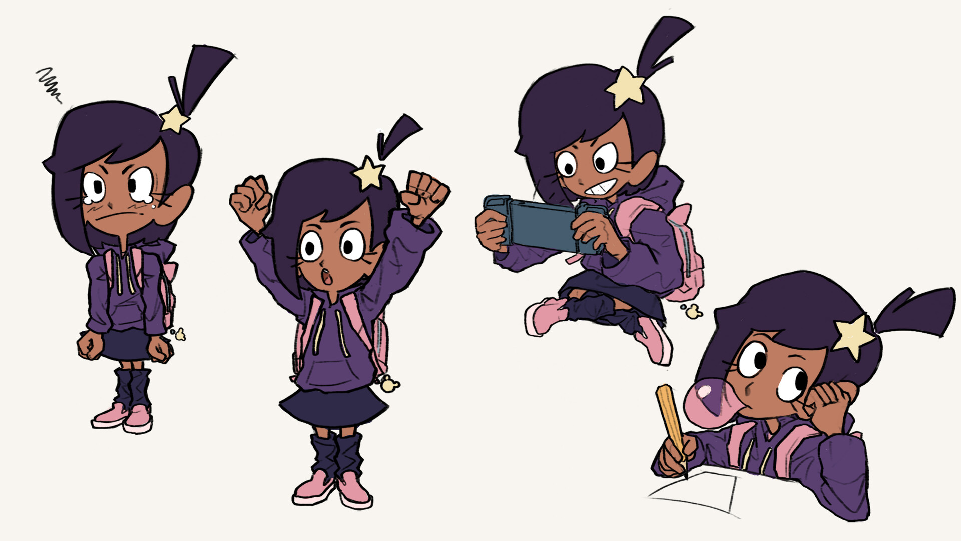 Brandon Davidson - CHARACTER DESIGN SCHOOL THEME