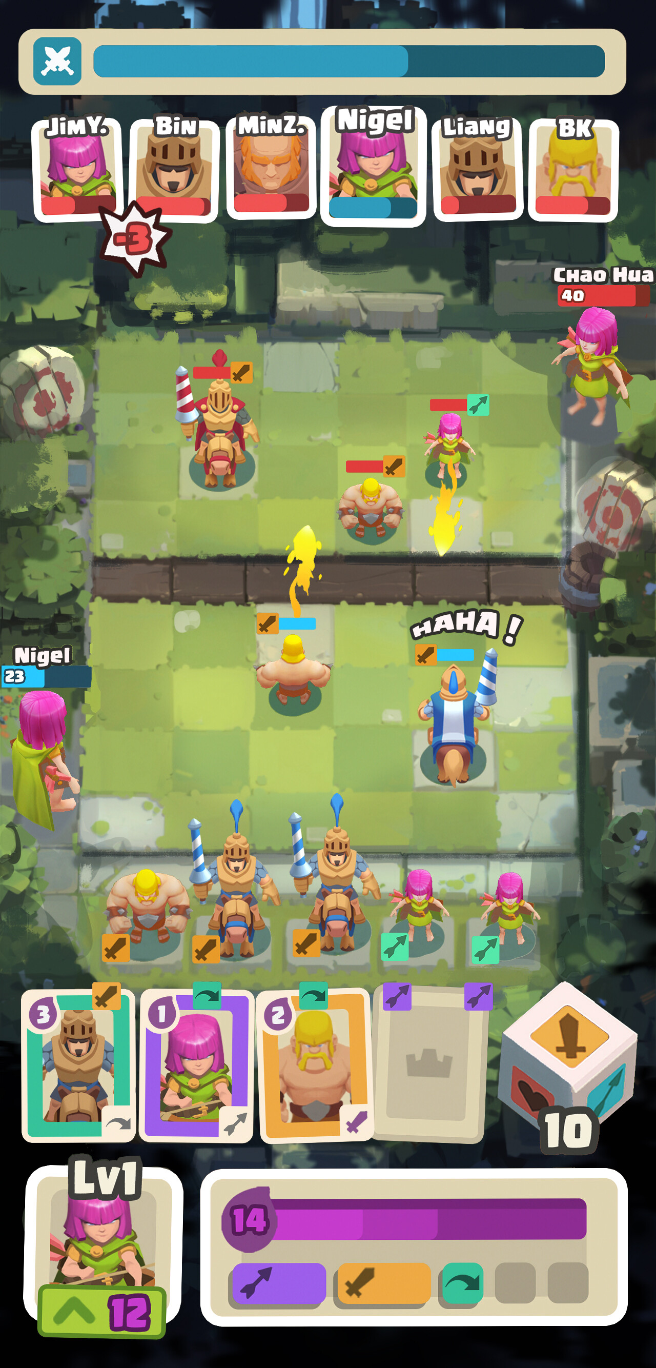 ArtStation - 为supercell Clash Mini 《皇室奇兵》 场景设计 风格孵化