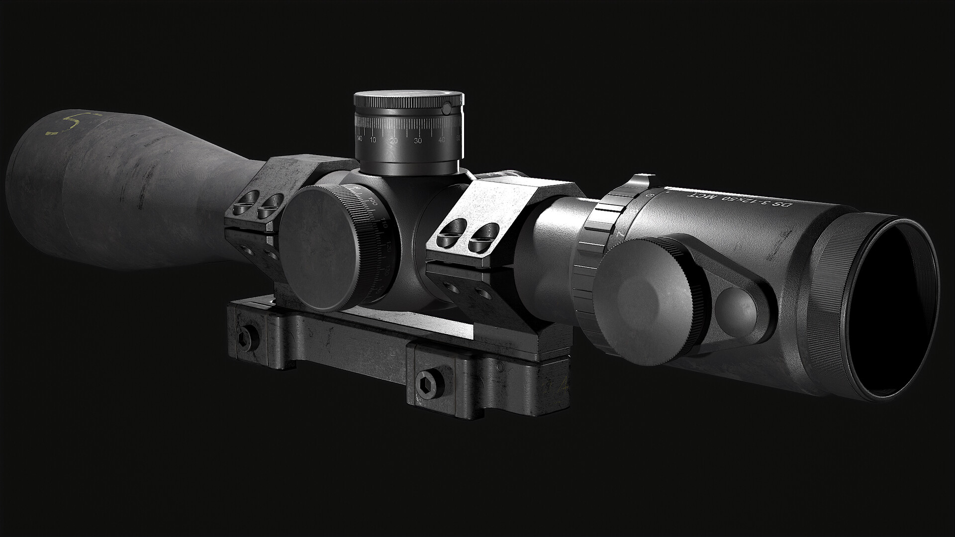 Horukomesu - Dedal ds 3-12x50 & WP02 34mm mount