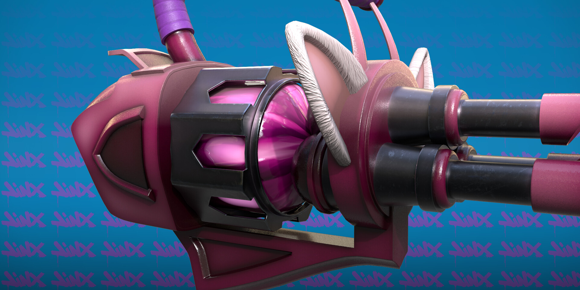 ArtStation - Jinx's Pow-Pow (Fan Art)