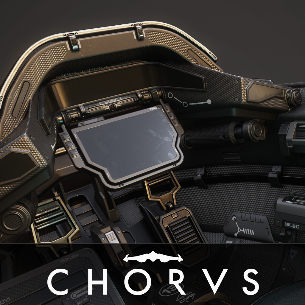ArtStation - Chorus - Forsaken Cockpit
