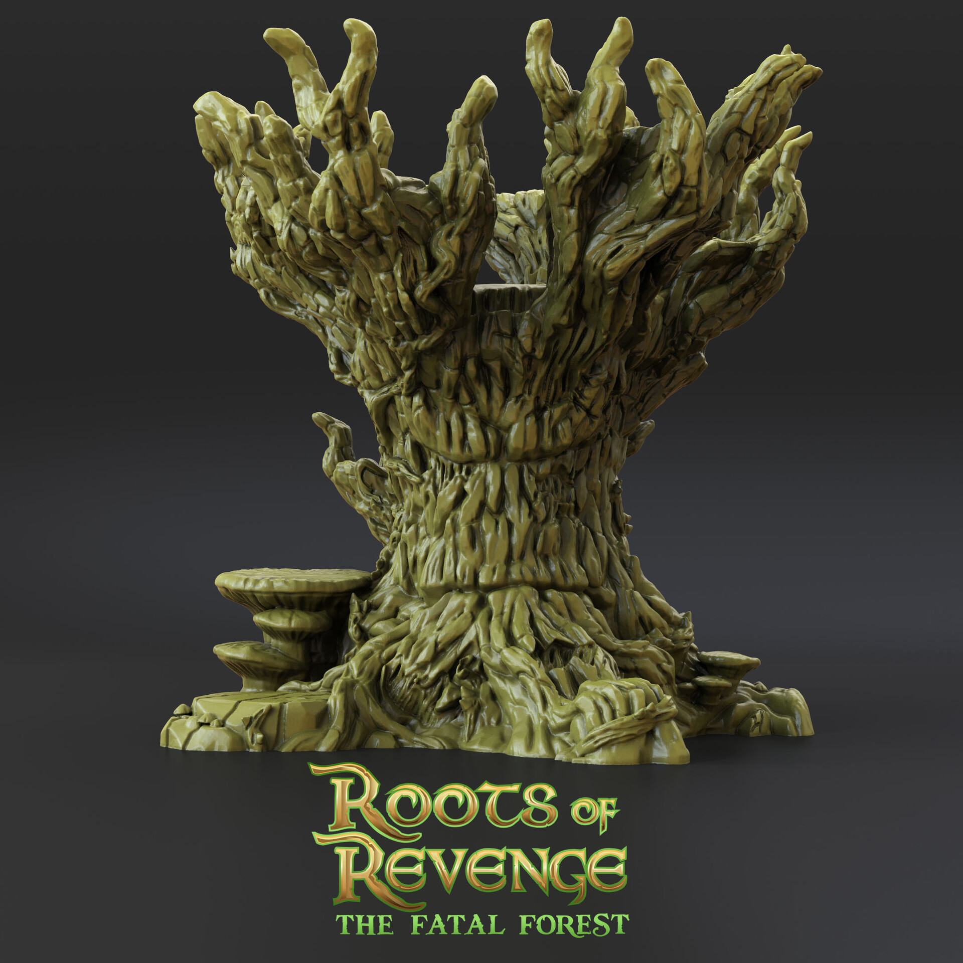 ArtStation - Fatal Forest- Greater Lurking Trees