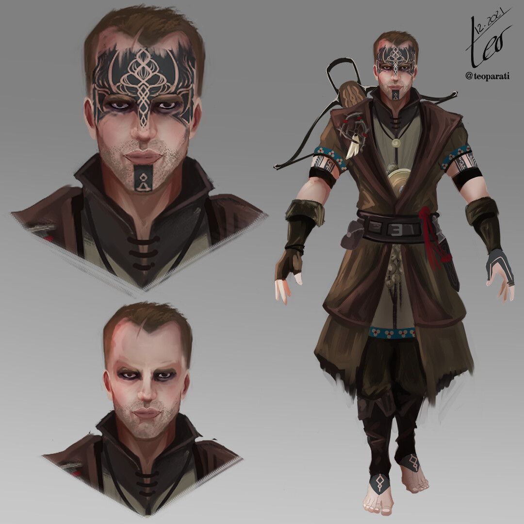 ArtStation - Character Concept - Druid