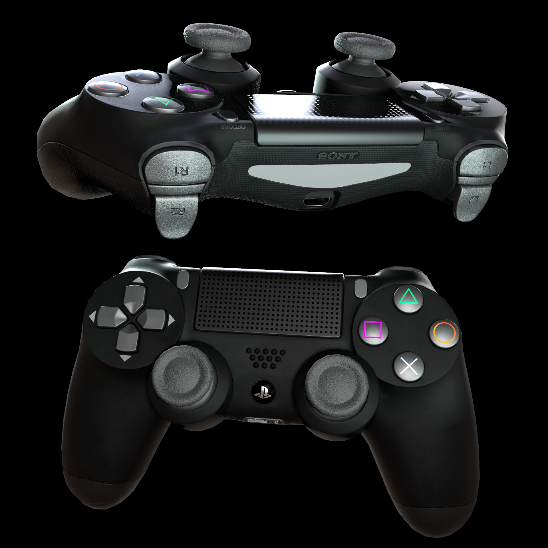 ArtStation - Dualshock 4