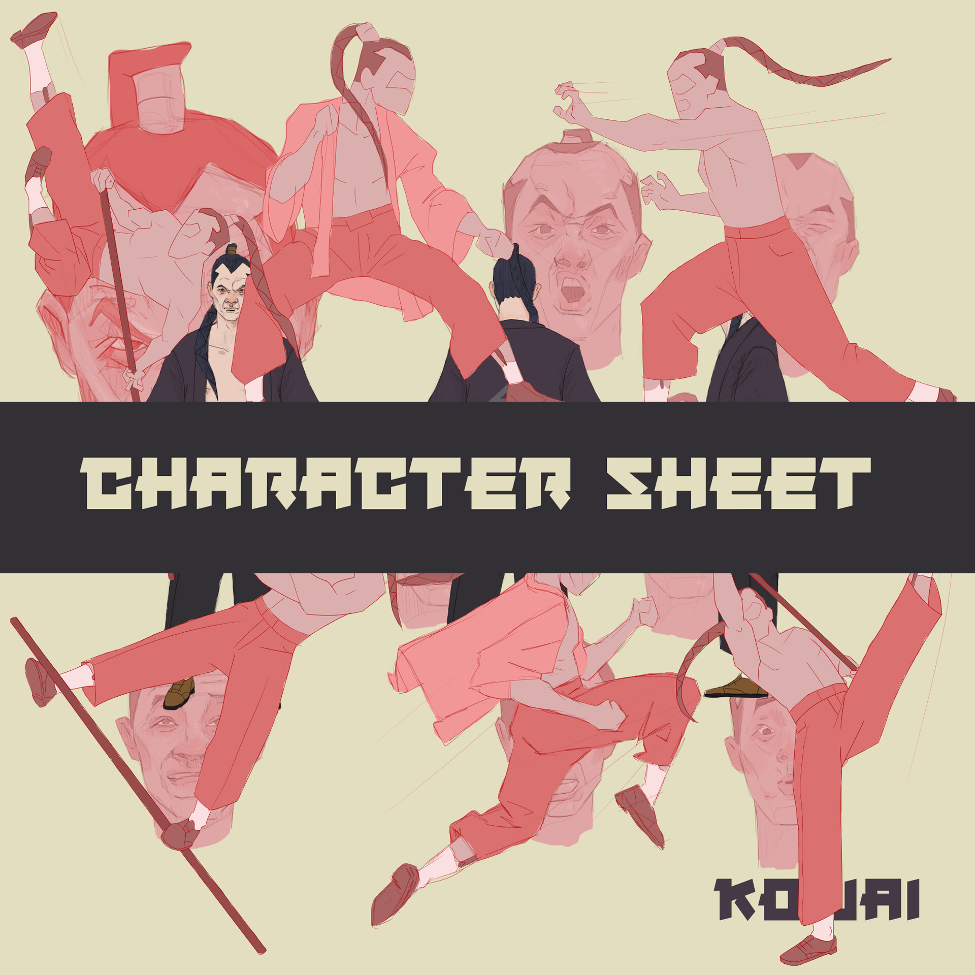 ArtStation - Kowai Character Sheet