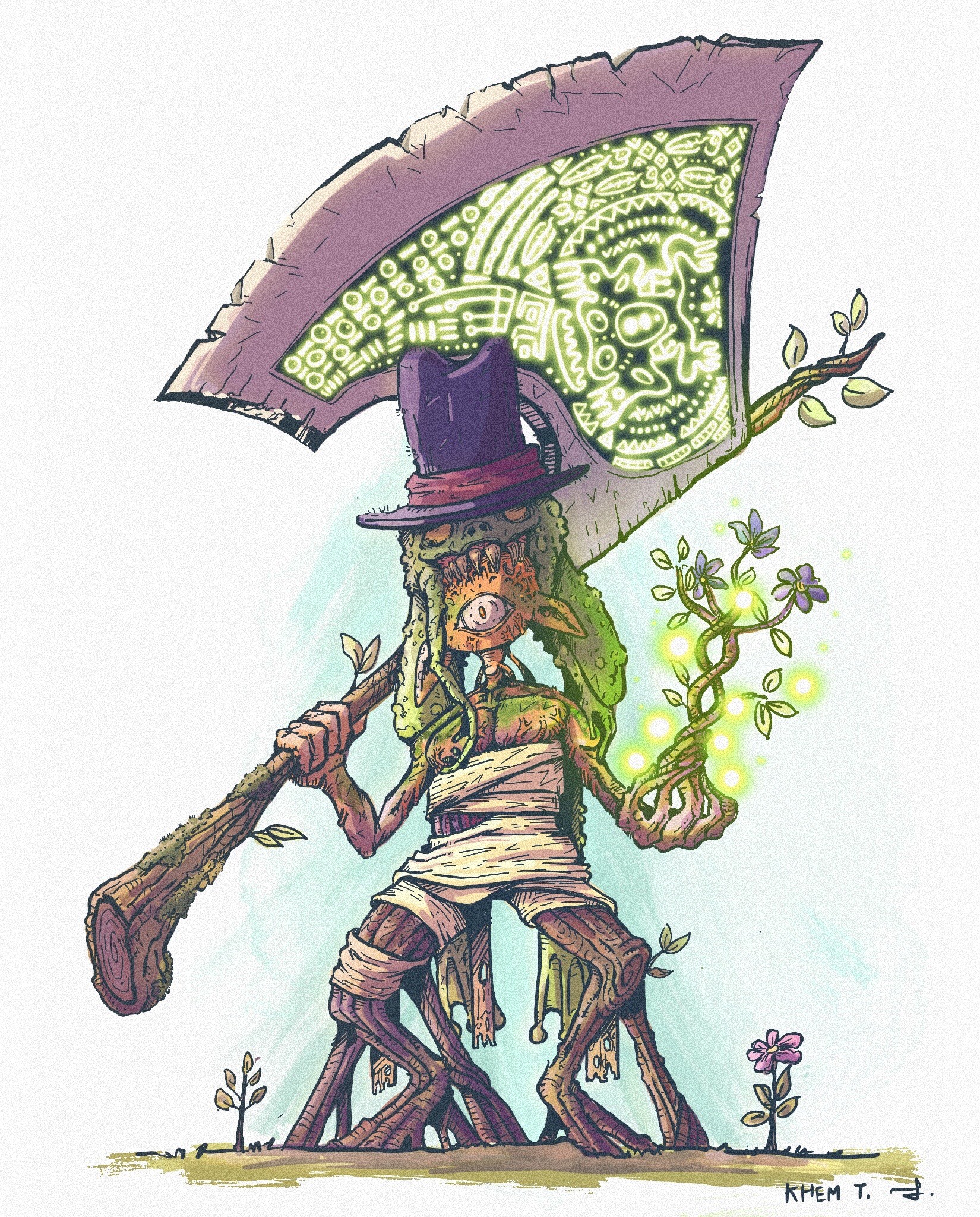 ArtStation - Forest spirit