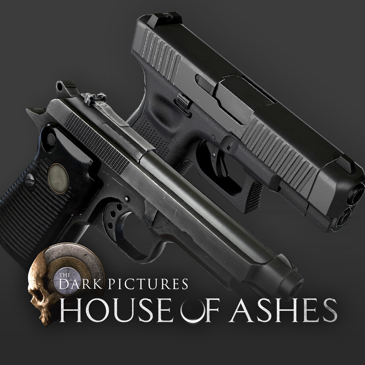 ArtStation - House of Ashes - Guns