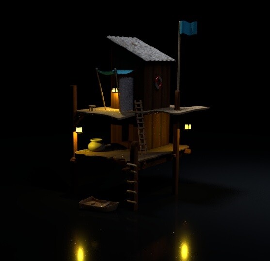 ArtStation - 3D background models(exterior)