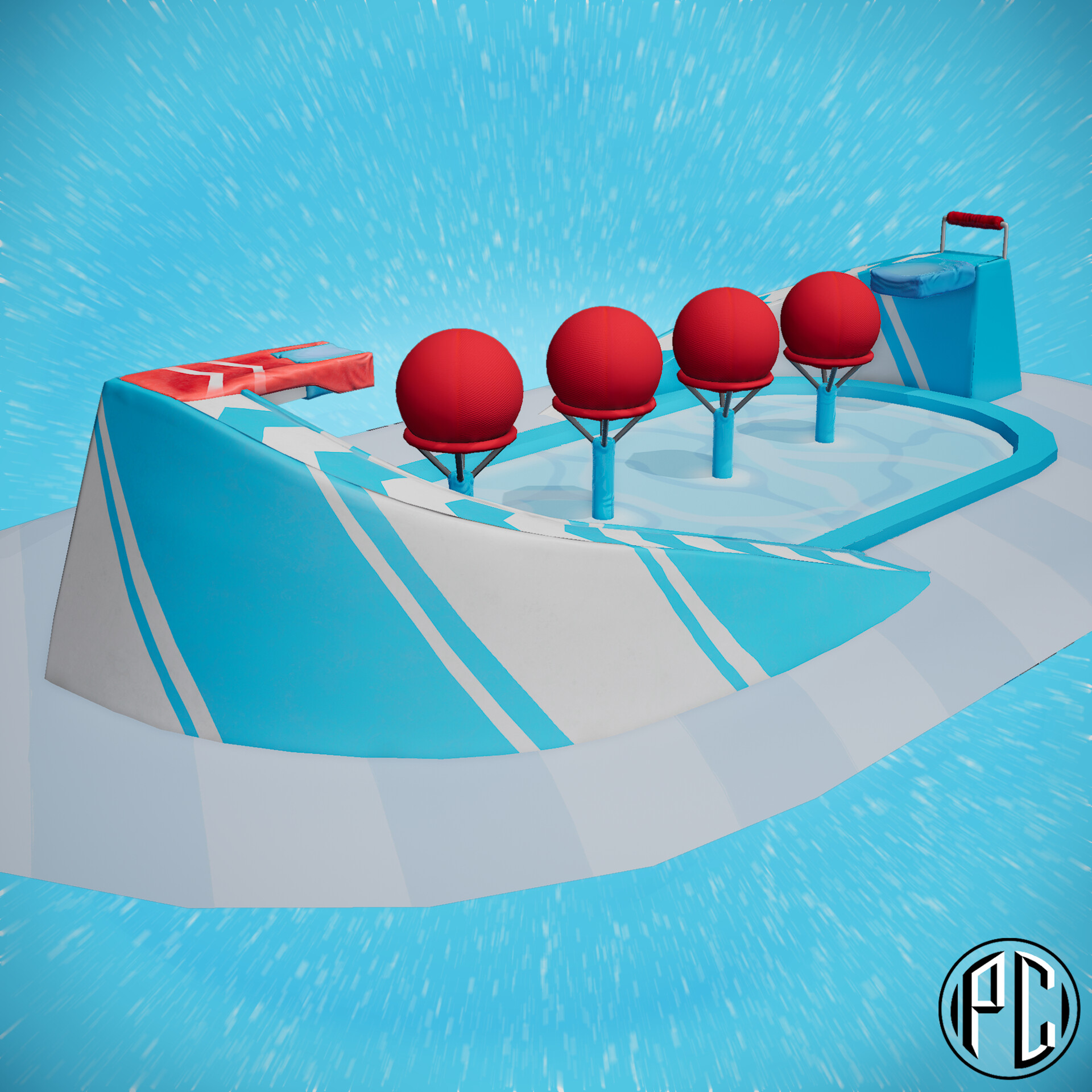 ArtStation - WipeOut - Big Red Balls