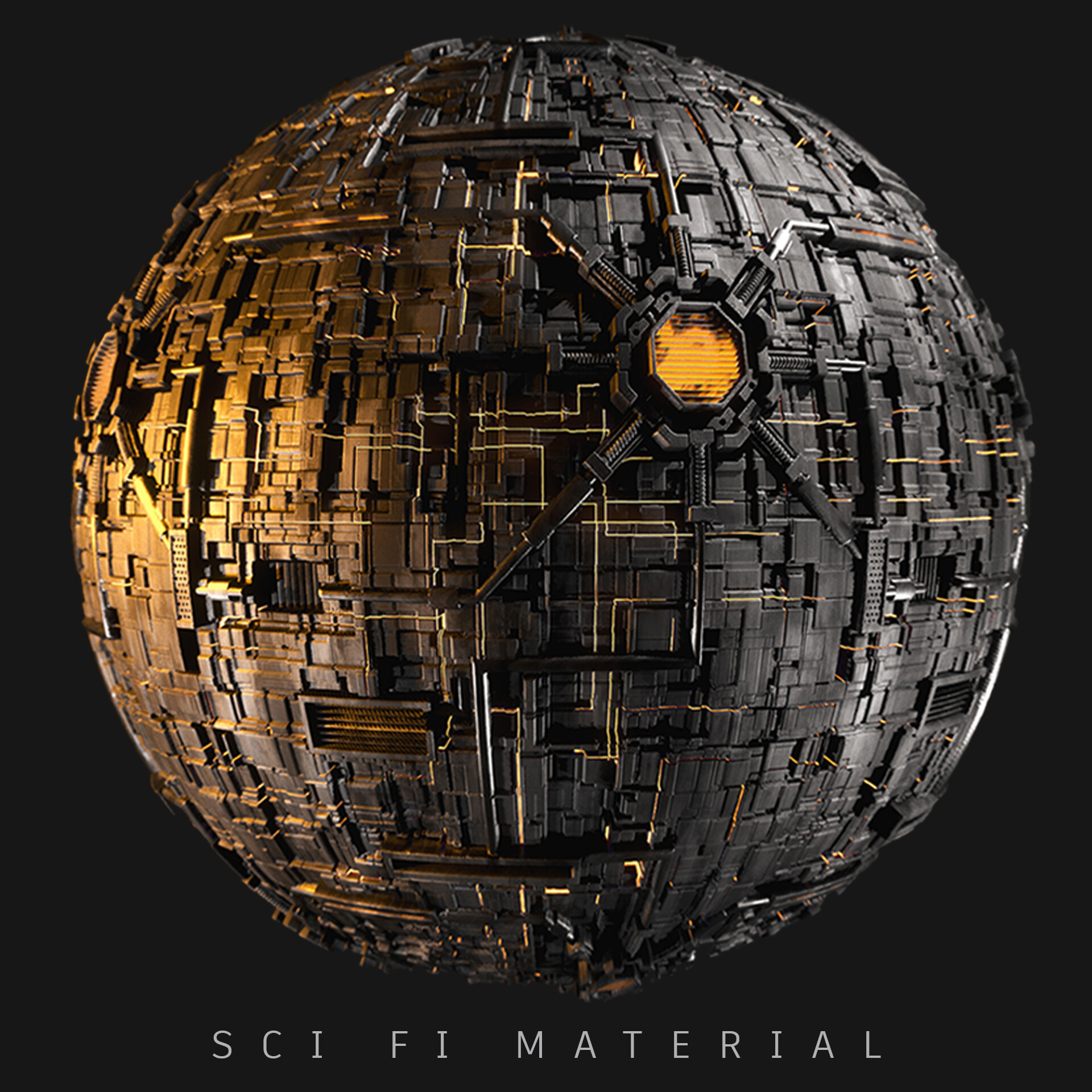 ArtStation - SCI-FI MATERIAL-SUBSTANCE DESIGNER