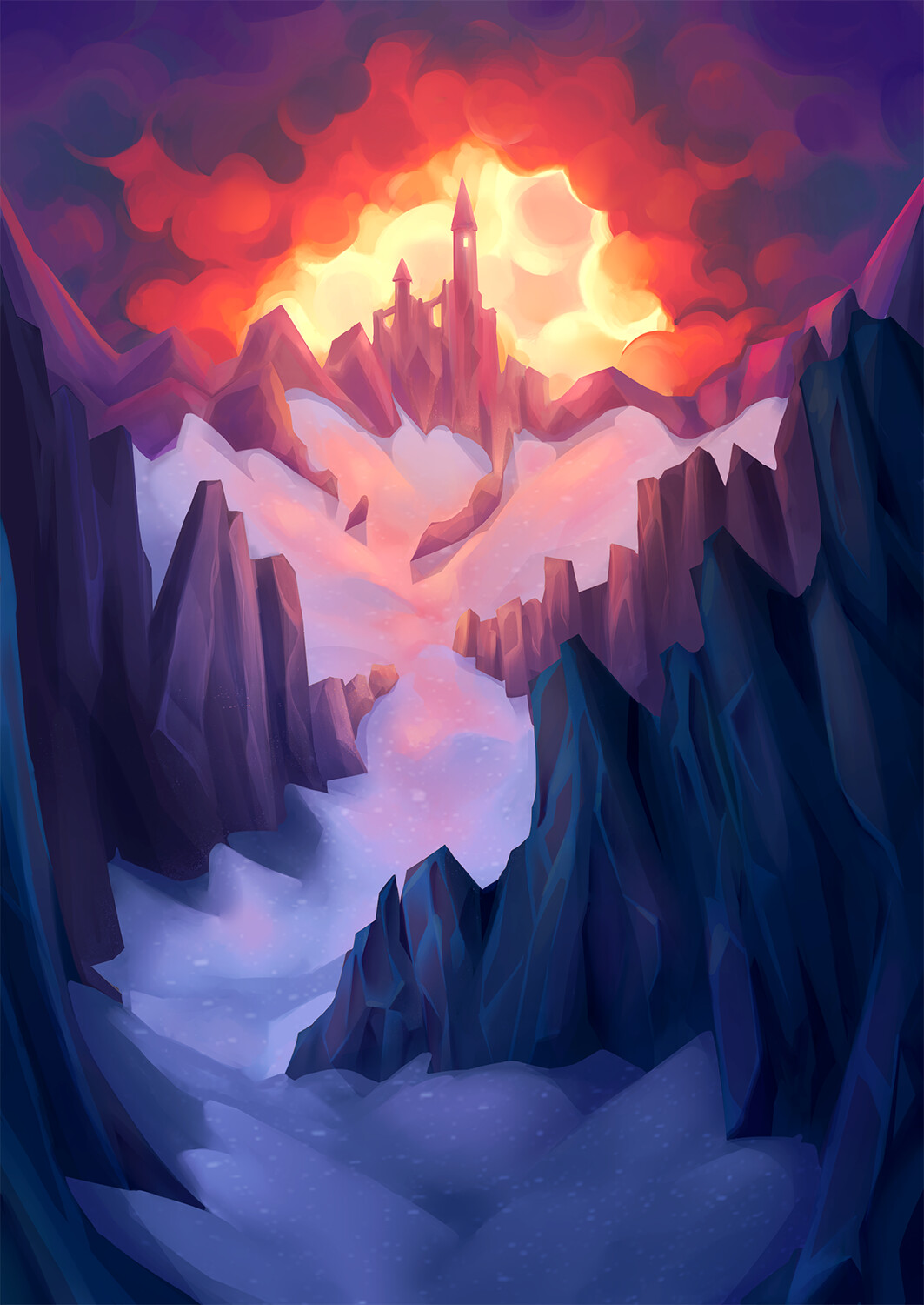 ArtStation - Mountains [Style study]