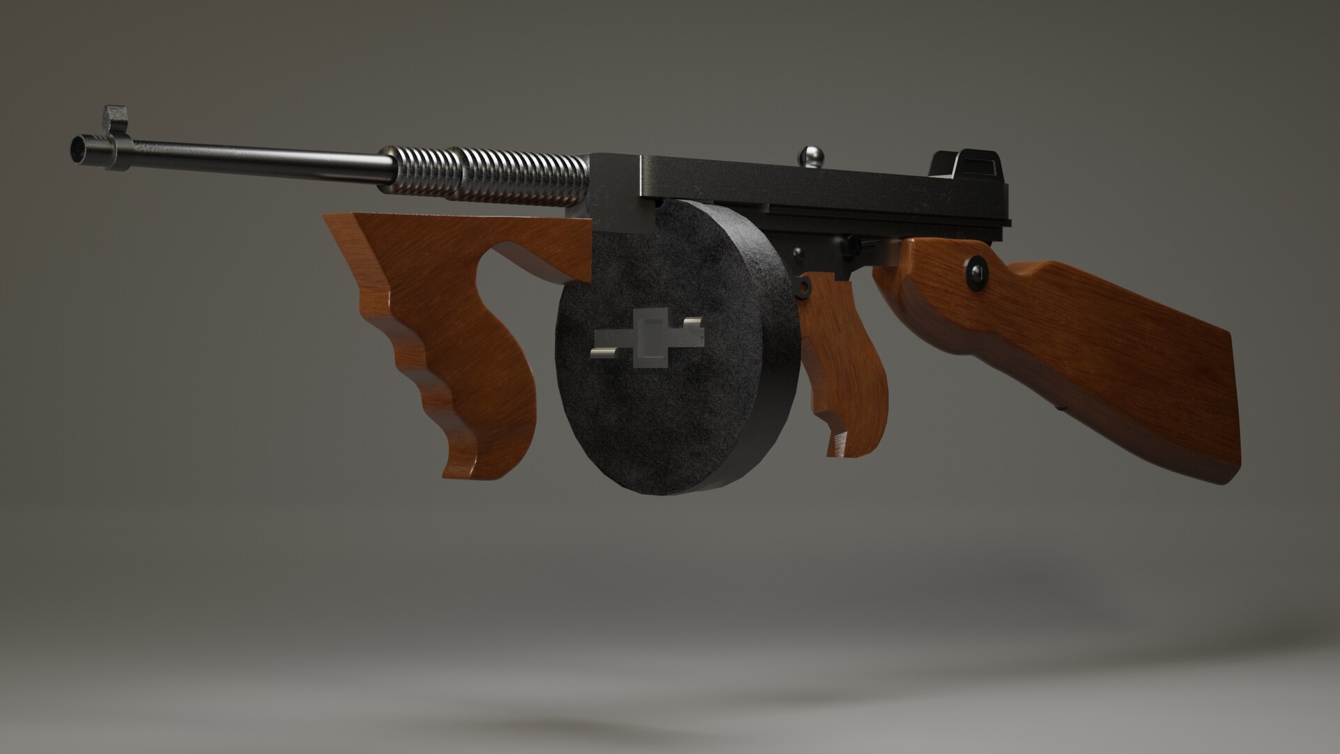 ArtStation - Tompson Submachine Gun
