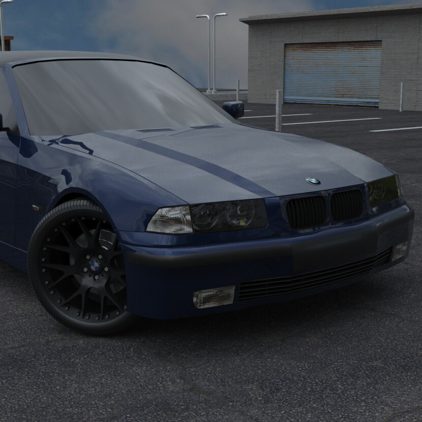 ArtStation - BMW E36