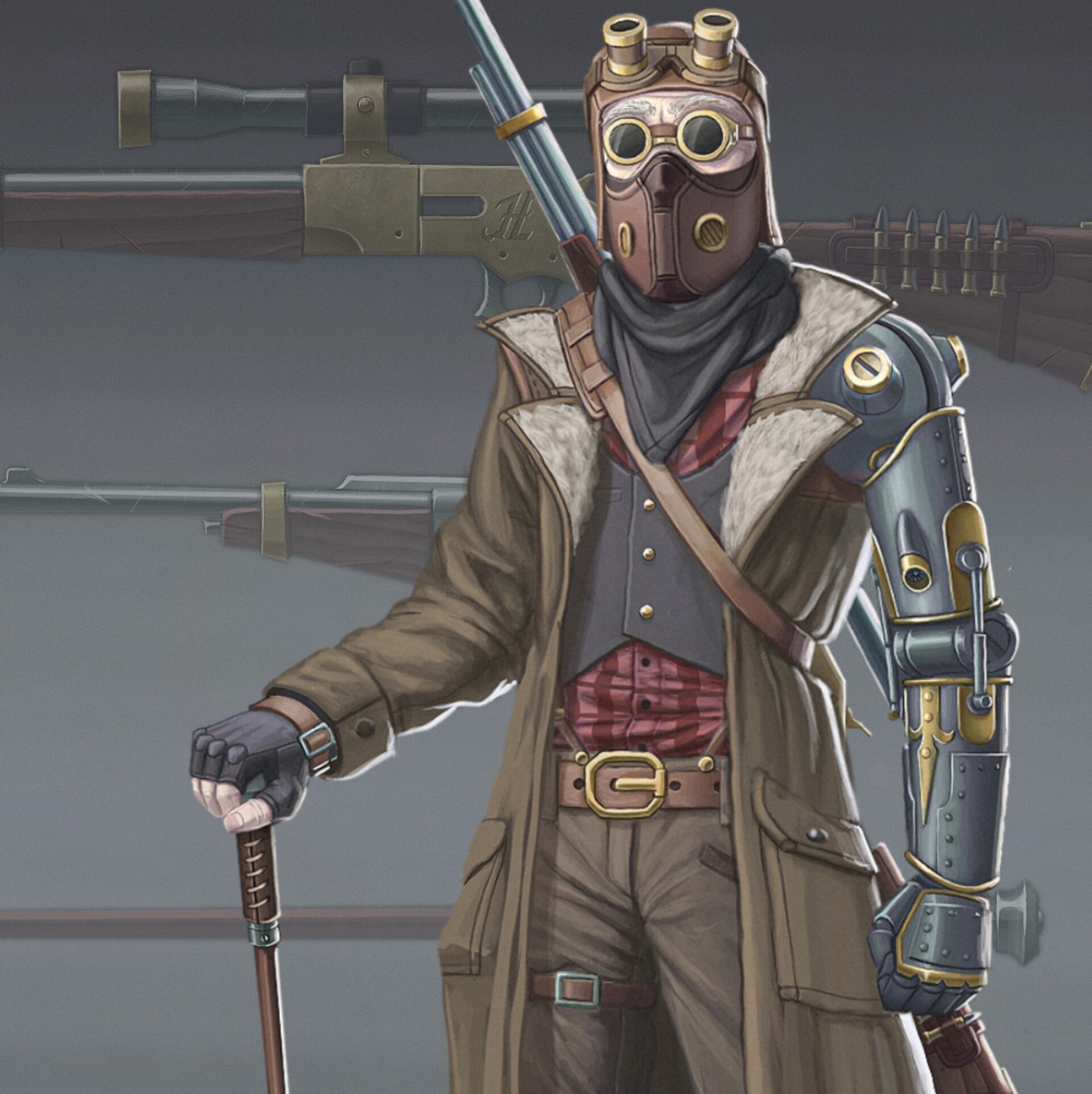 ArtStation - Character Design - Steampunk