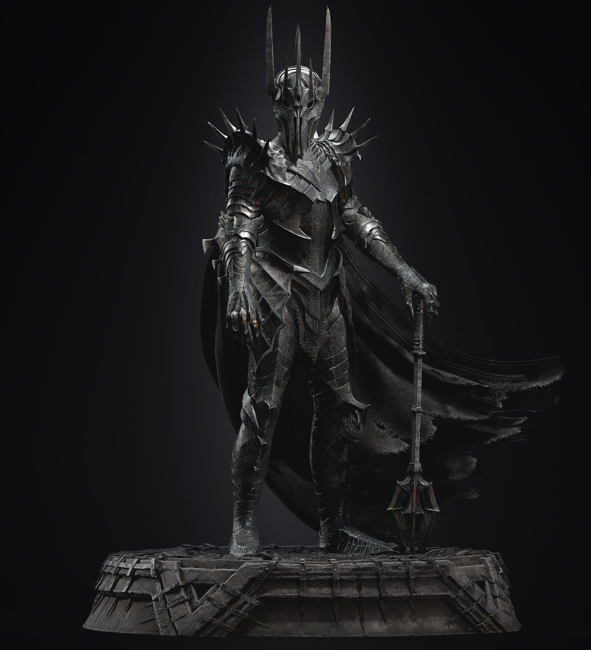 ArtStation - Sauron - Dark Lord (Game ready)