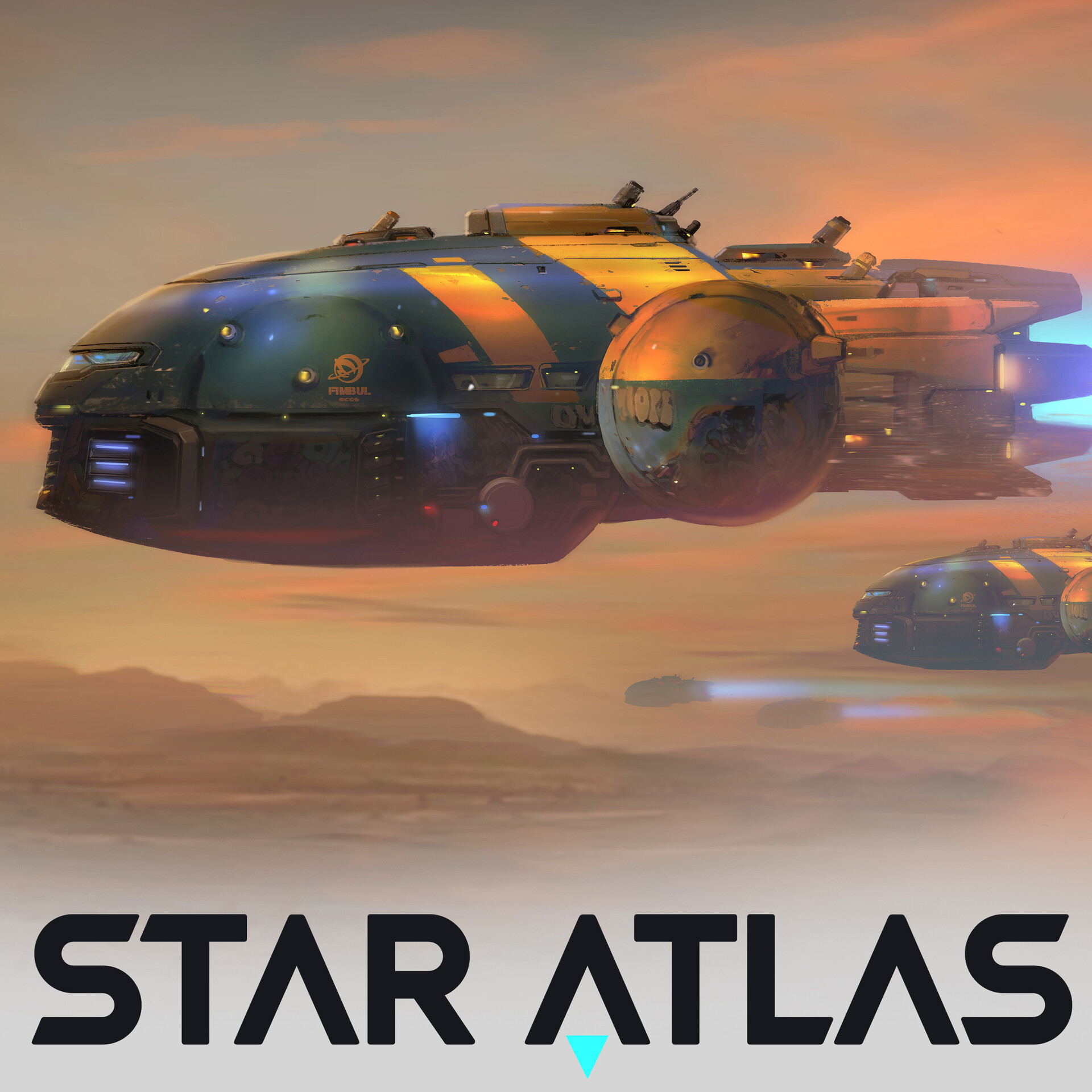 ArtStation - STARATLAS- Fimbul ECOS Greenader - Keyart