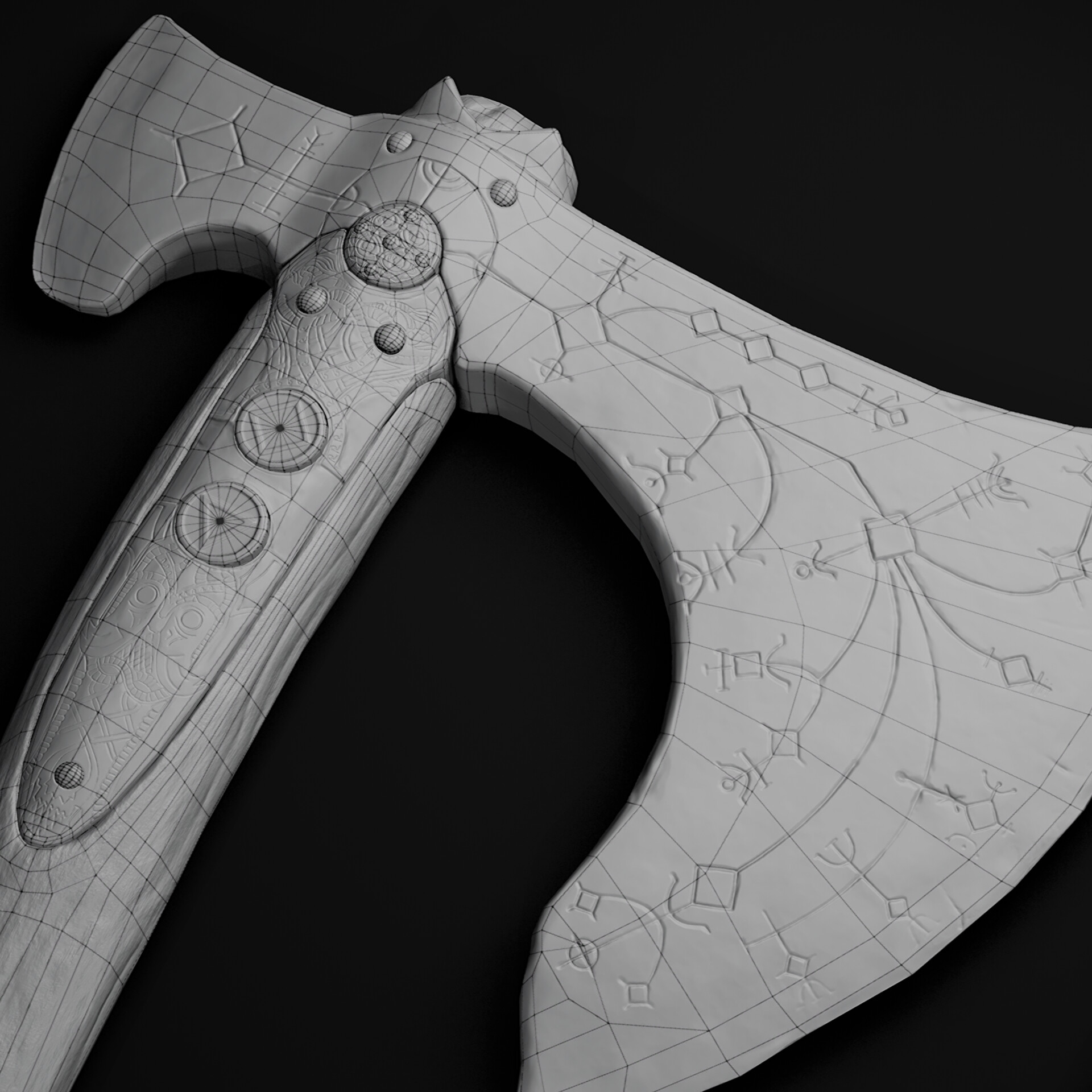 ArtStation - God of War - Leviathan Axe