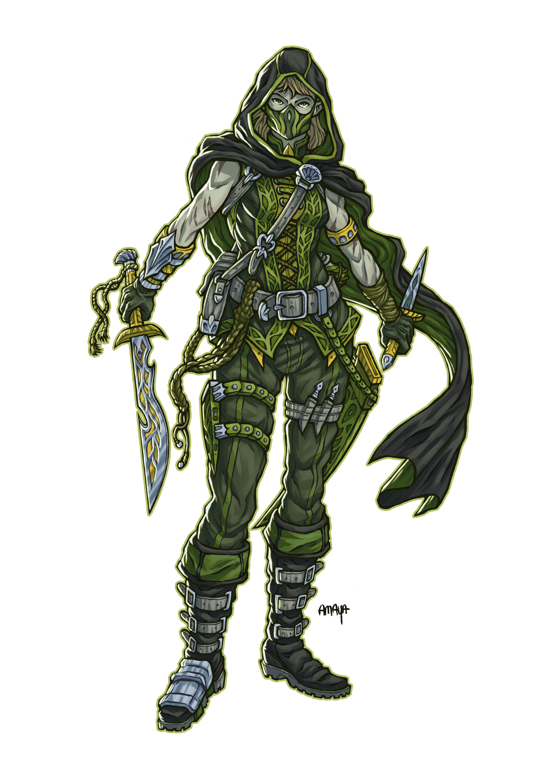 ArtStation - NETHERIEL // RPG // OC