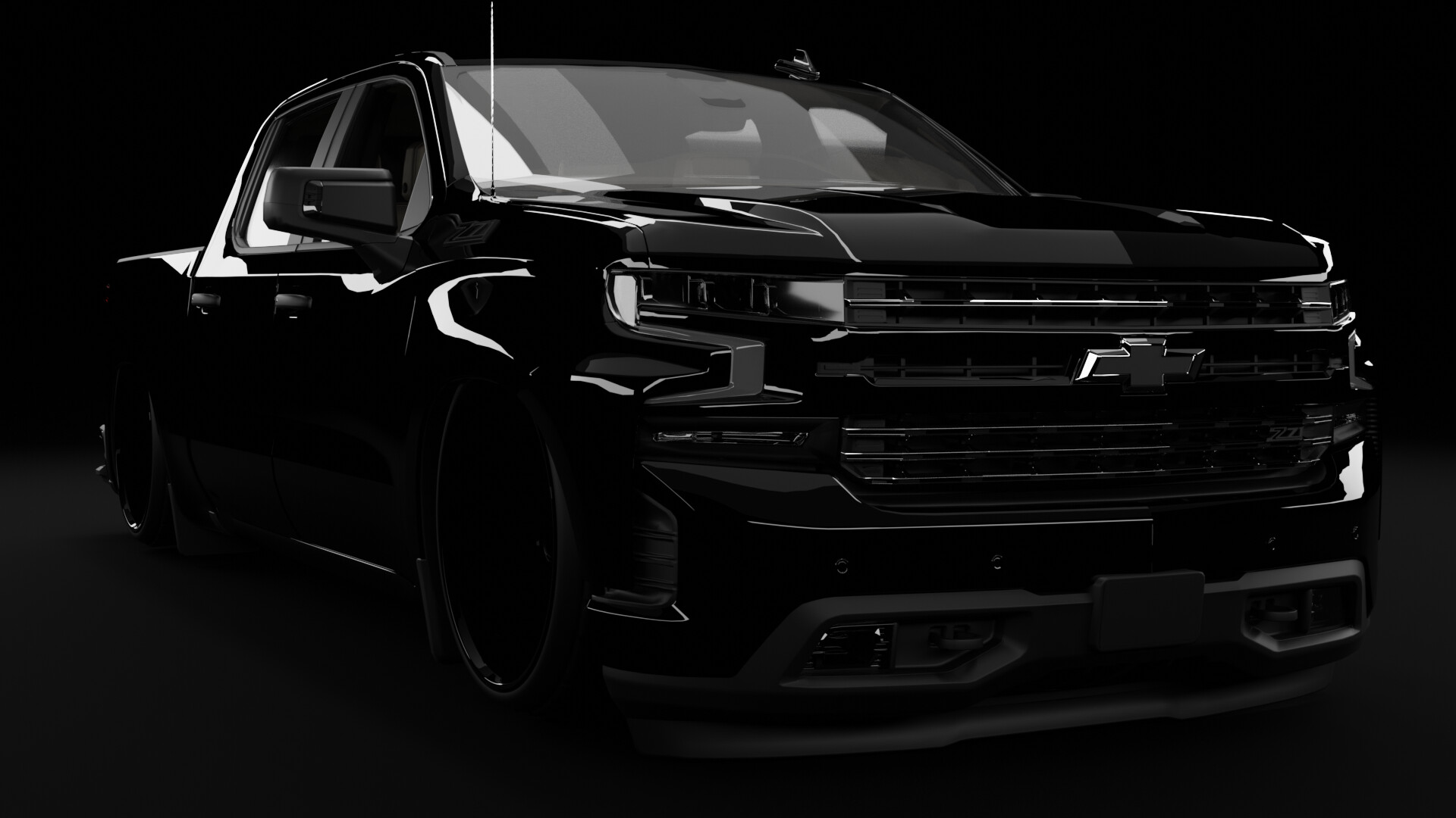 ArtStation - 2019 Chevrolet Silverado Trail Boss