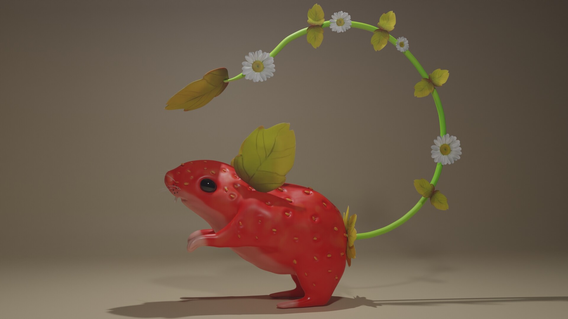 ArtStation - Strawberry Mouse