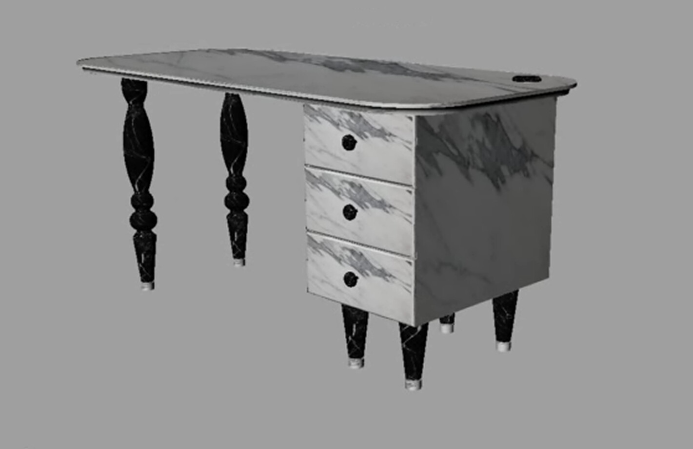 ArtStation - Scrivania in Marmo
