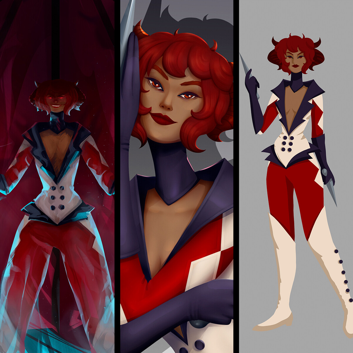 ArtStation - Raya-the dagger thrower