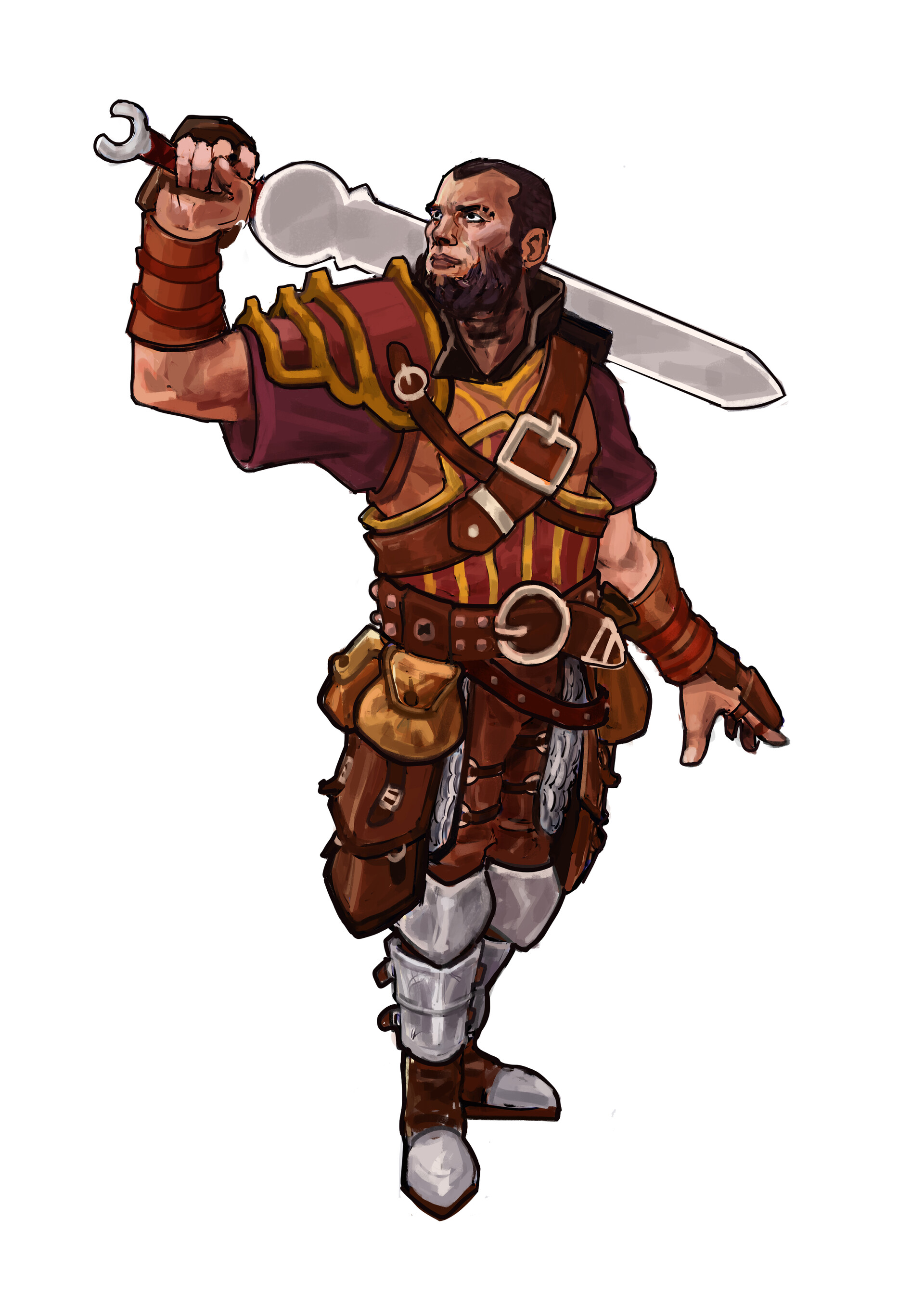 ArtStation - Warrior development 2