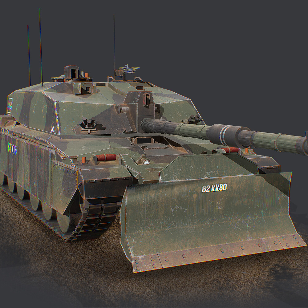 ArtStation - FV4034 Challenger 2 KFOR