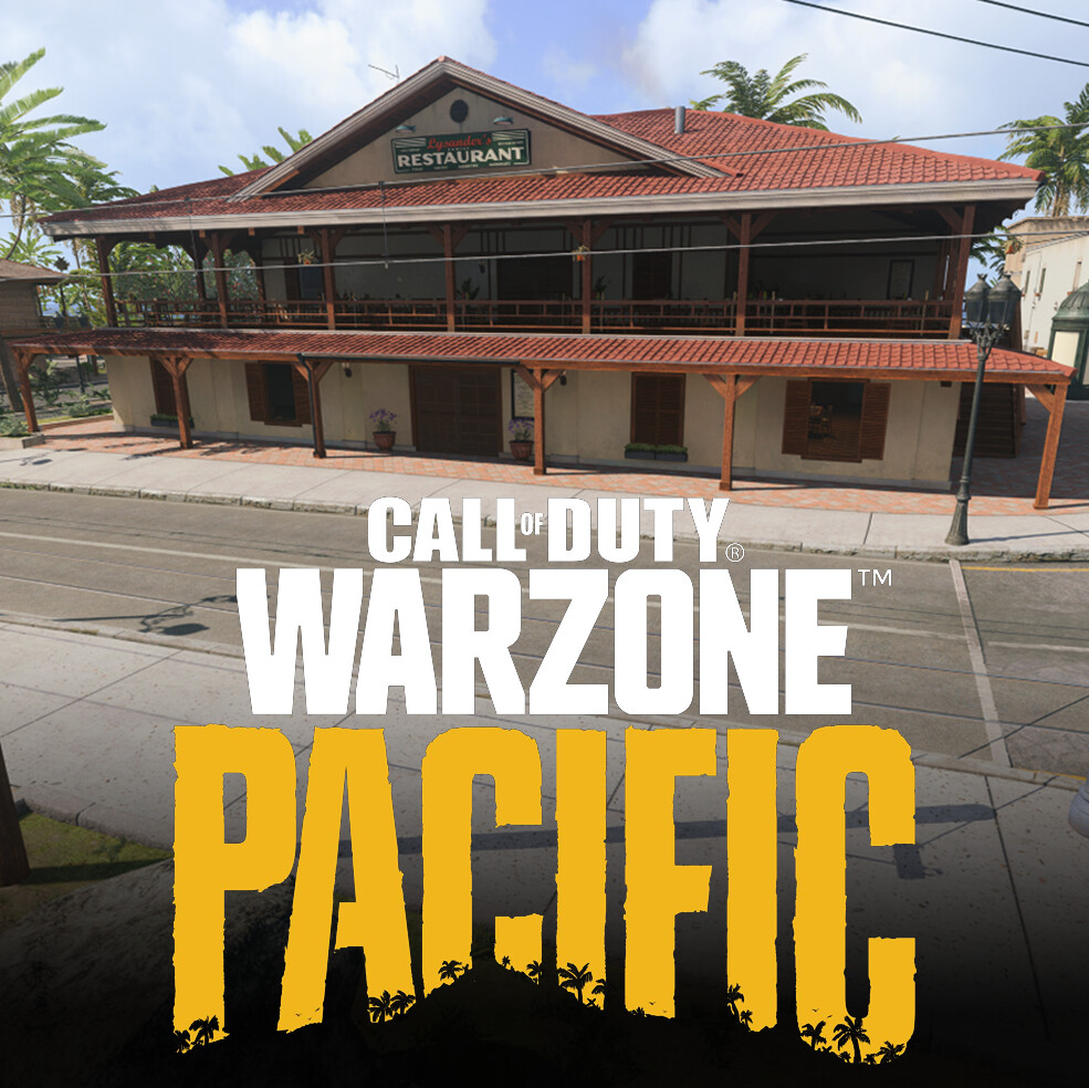 ArtStation - Warzone Pacific - Level Art