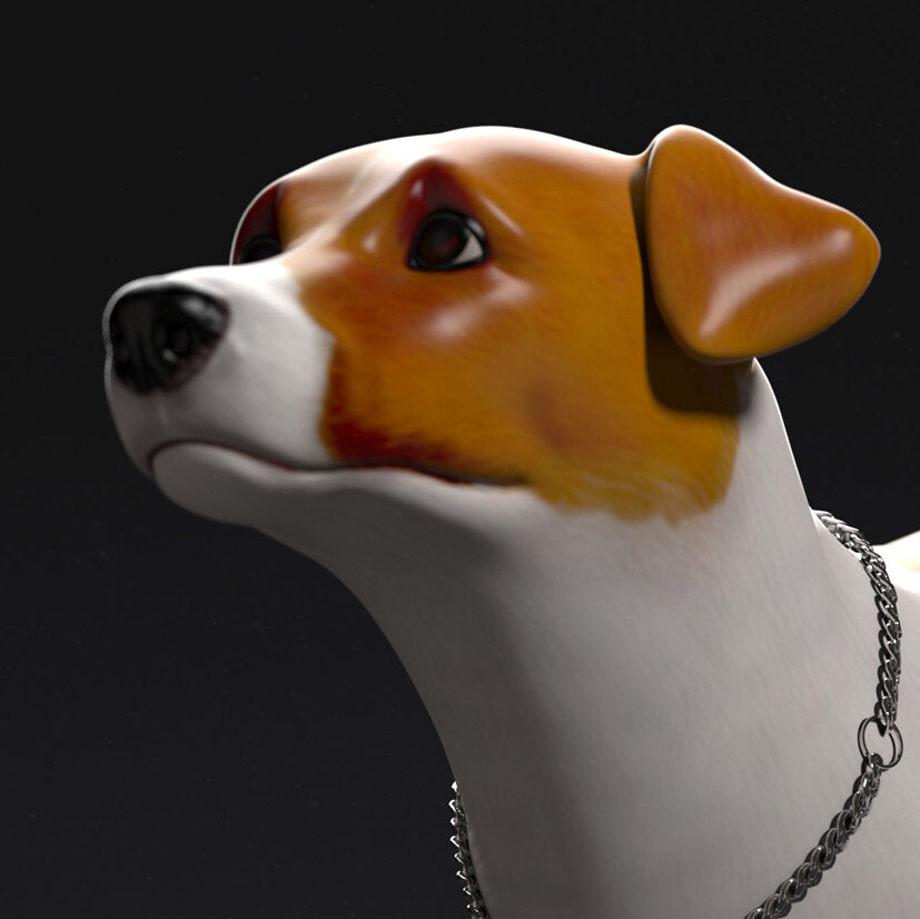 ArtStation - Milo the Dog