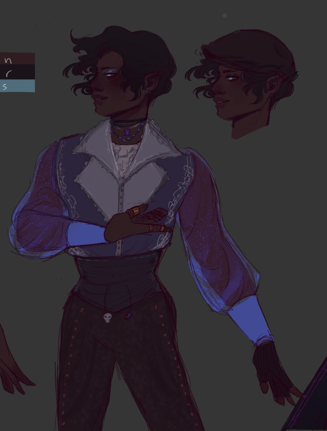 ArtStation - Period Character Design - Vega