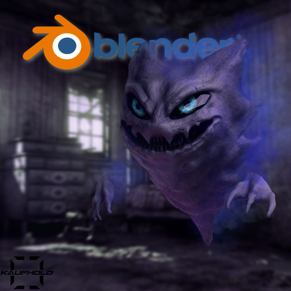 ArtStation - Pokémon Alpollo/Haunter, Kevin Kaufhold