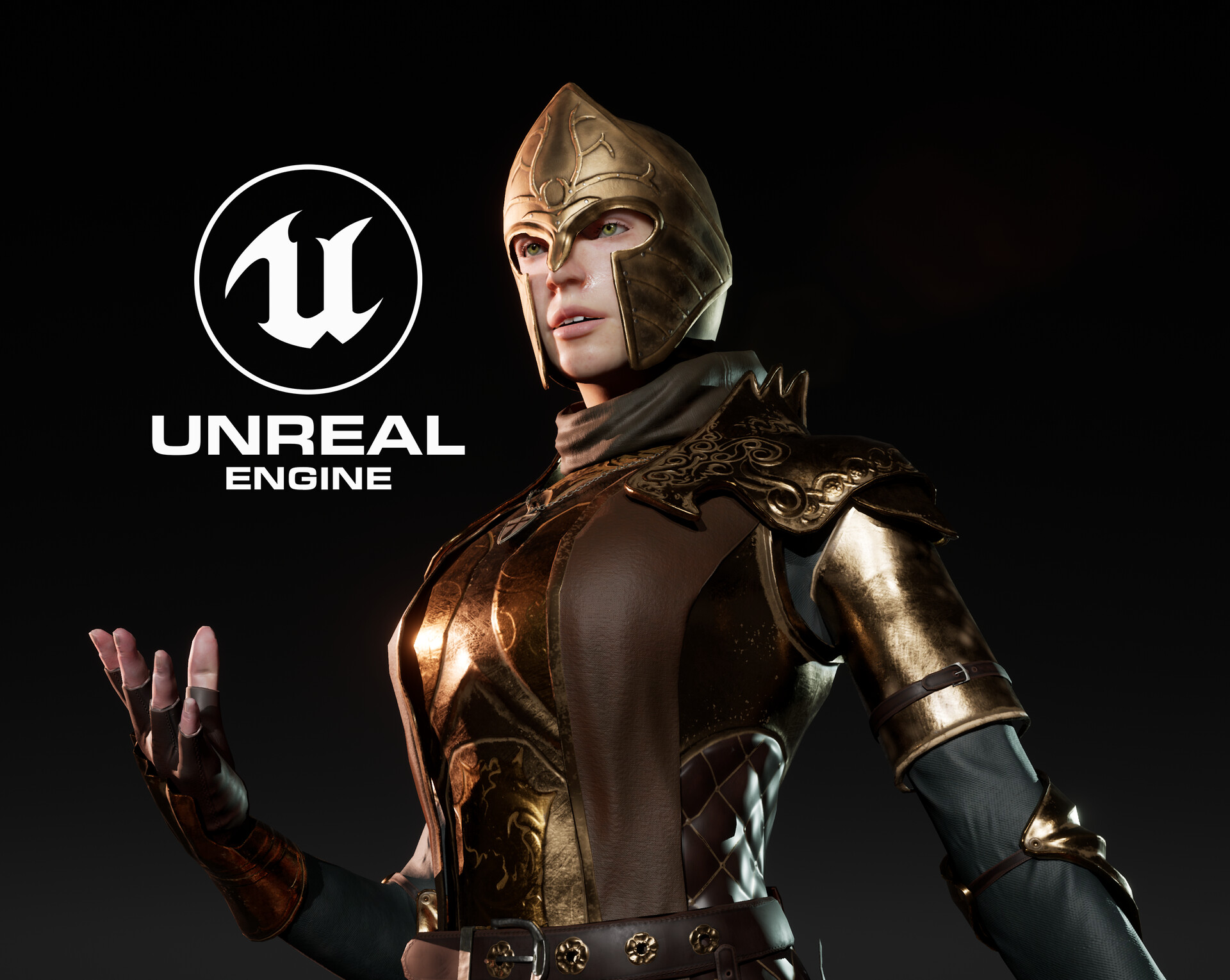 ArtStation - Female Knight (Game Ready)