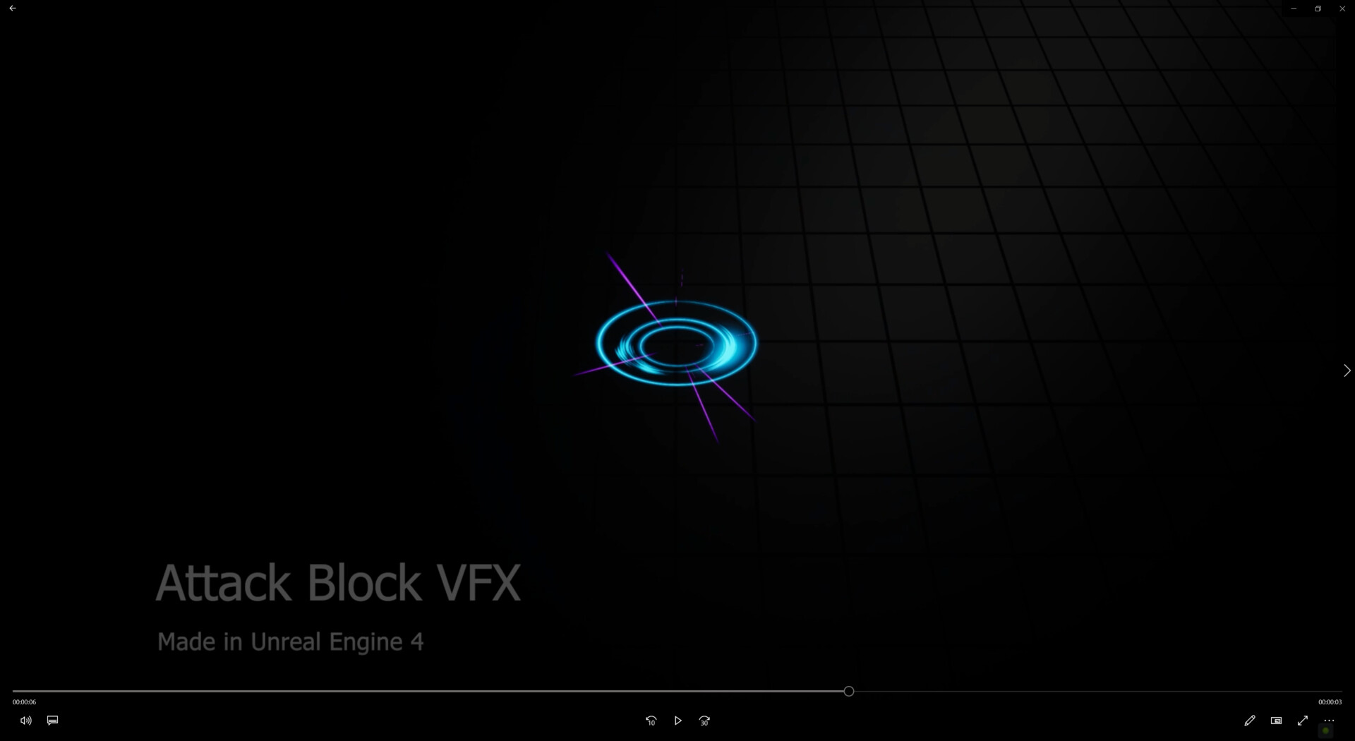 ArtStation - Attack Block VFX