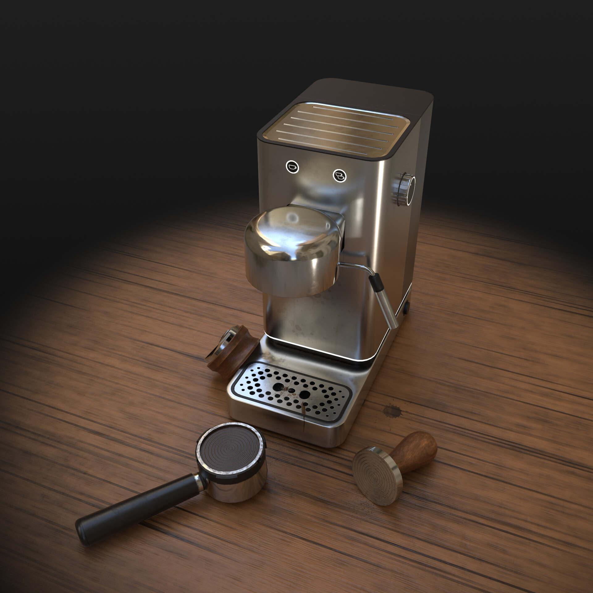 ArtStation - Espresso Machine