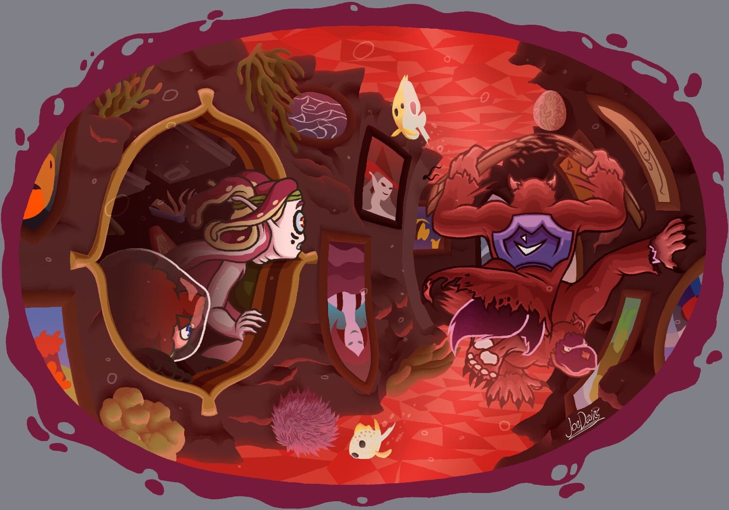 ArtStation - Golden Sky Hero - Visual Development 2