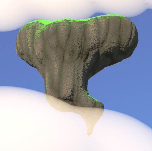 ArtStation - Procedural Floating Islands
