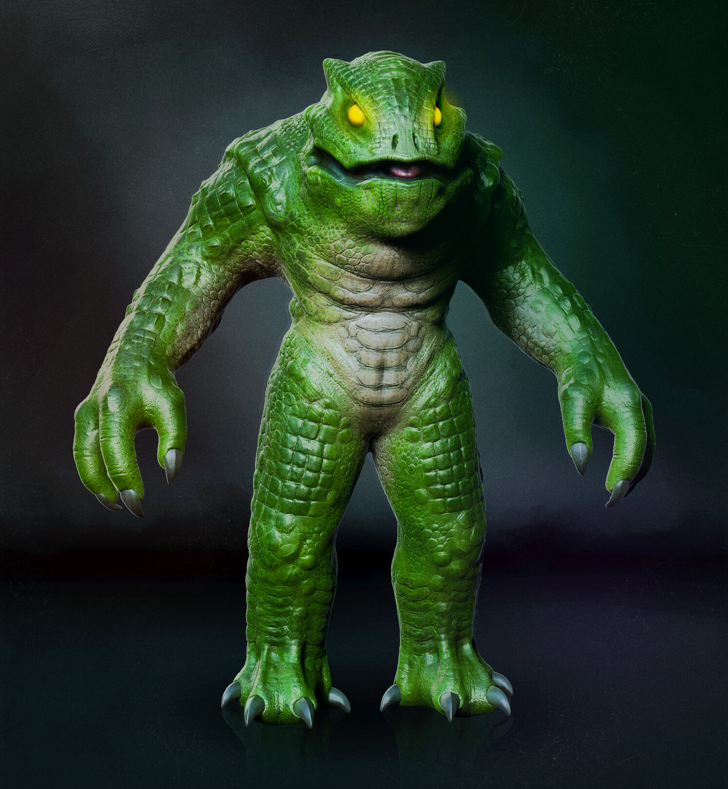 ArtStation - Stylized Lizard