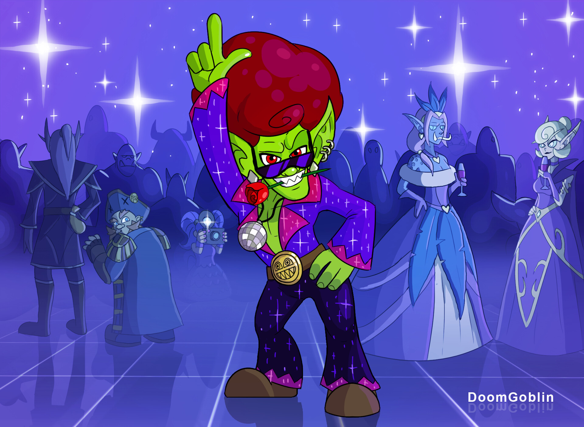 ArtStation - Ruzak at Faebelina's Winter Ball 2021