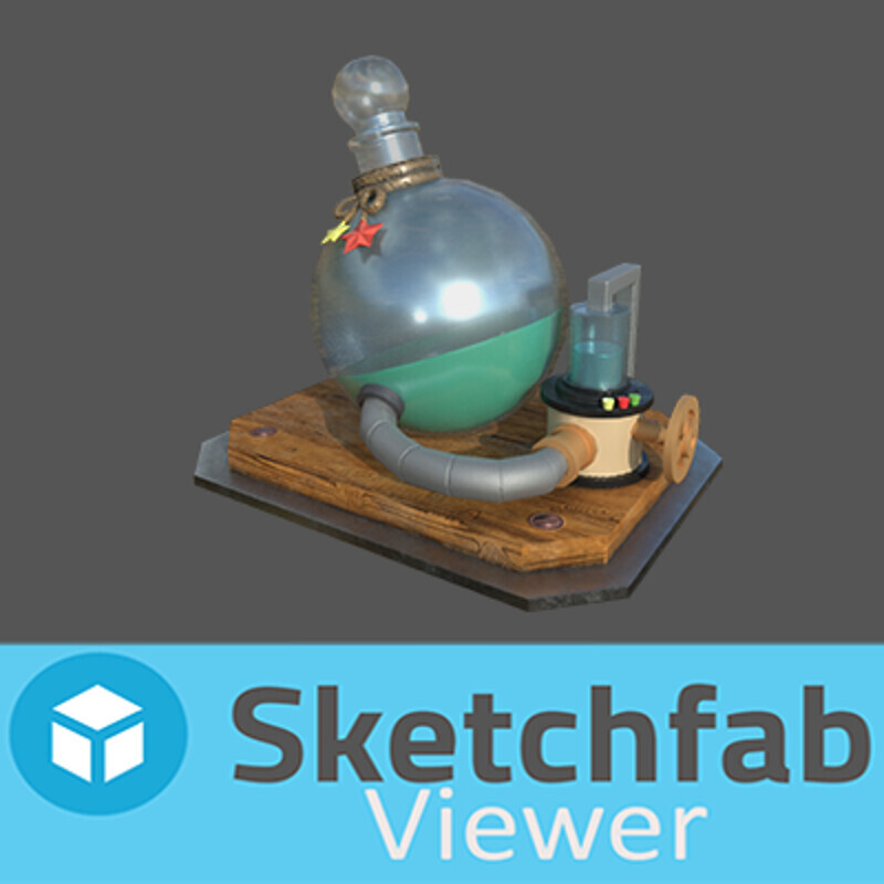 ArtStation - Potion Factory Concept WIP