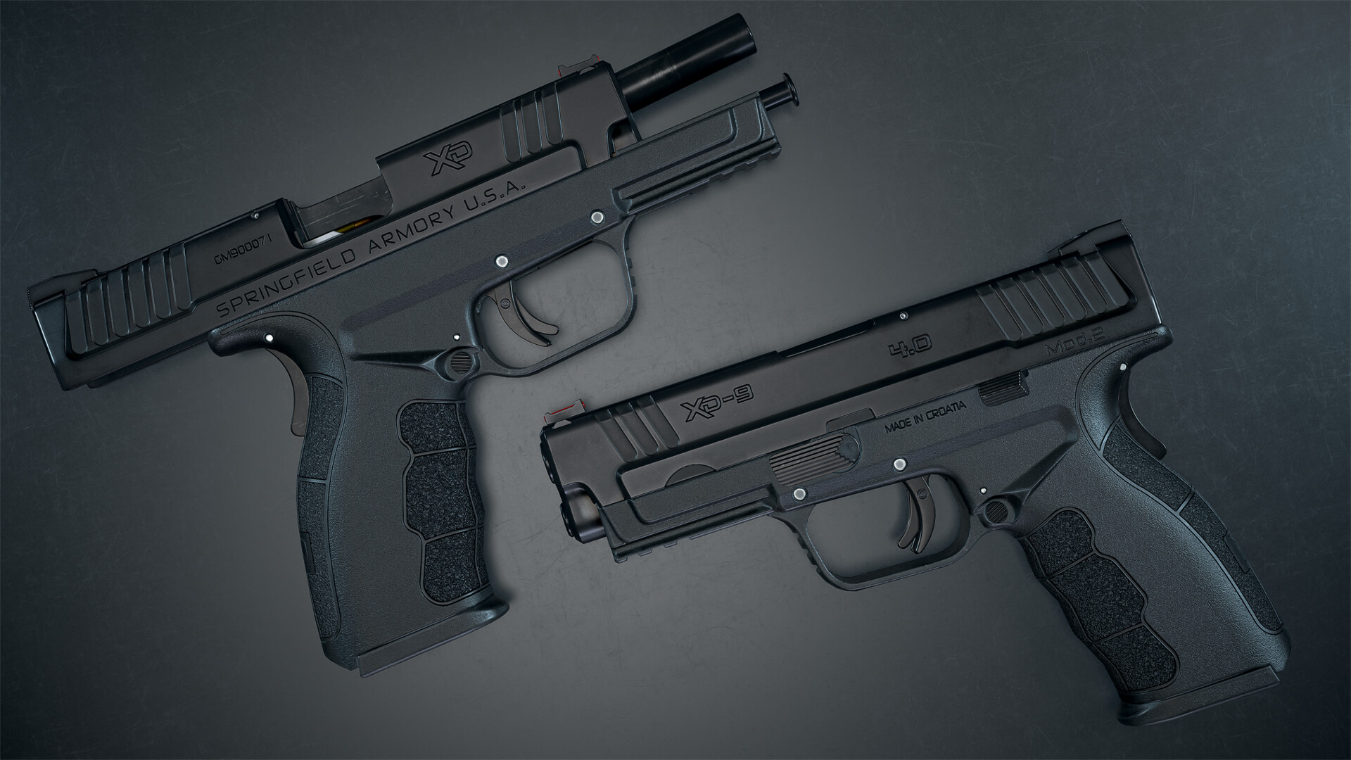 ArtStation - Springfield Armory XD9 mod 2